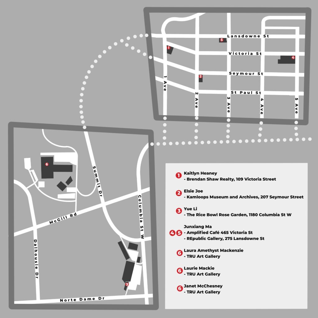 Map – BFA Exhibition